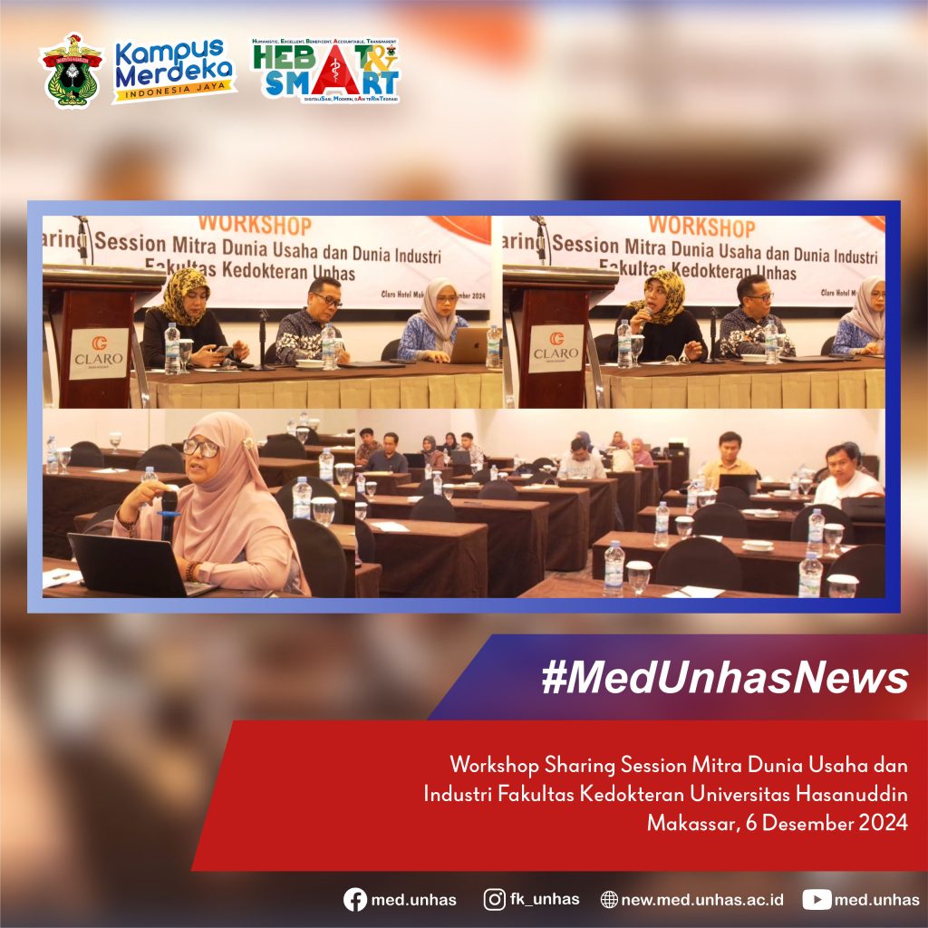 Workshop Sharing Session Mitra Dunia Usaha dan Industri Fakultas Kedokteran Universitas ...